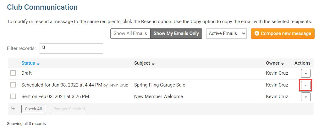 How Do I Cancel A Scheduled Email Knowledgebase Club Help Club 